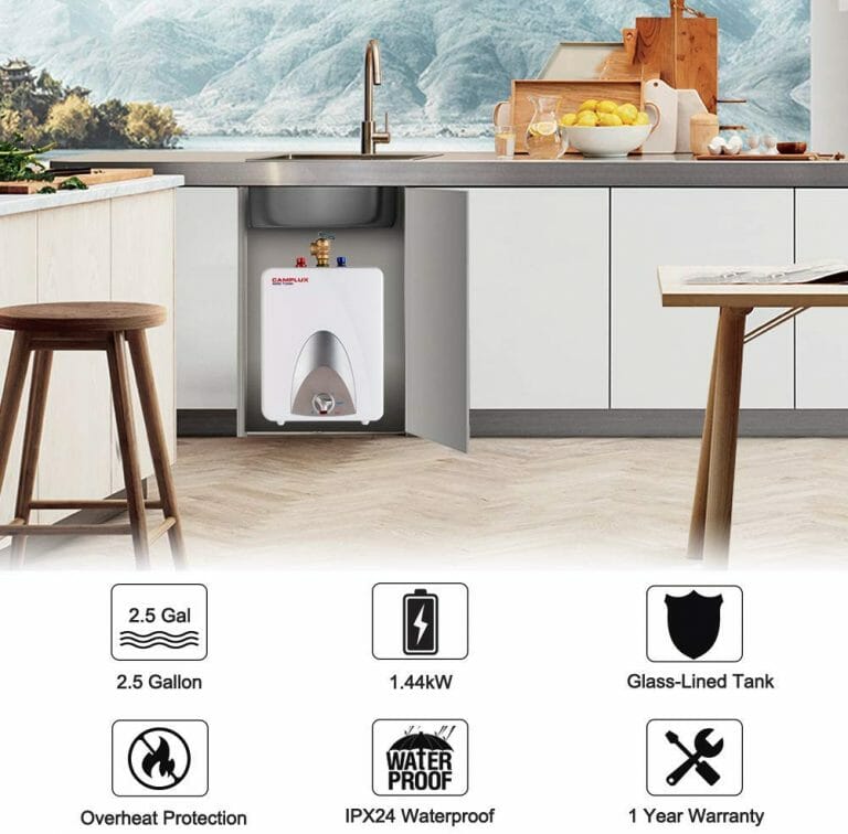 7 Best Under Sink Hot Water Heaters In 2025